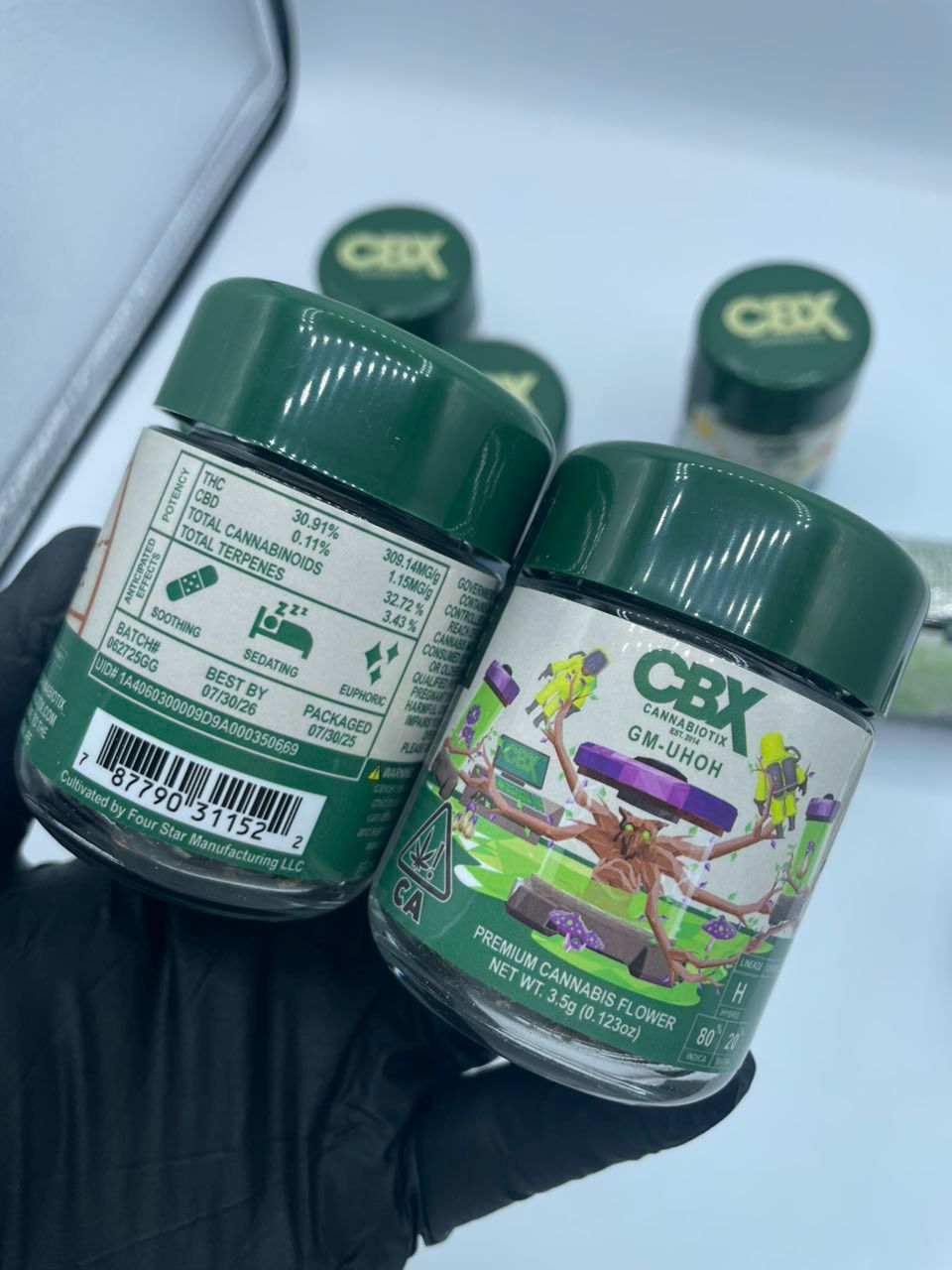CBX Cannabiotix Flower 3.5g jar For Sale - Best cannabis