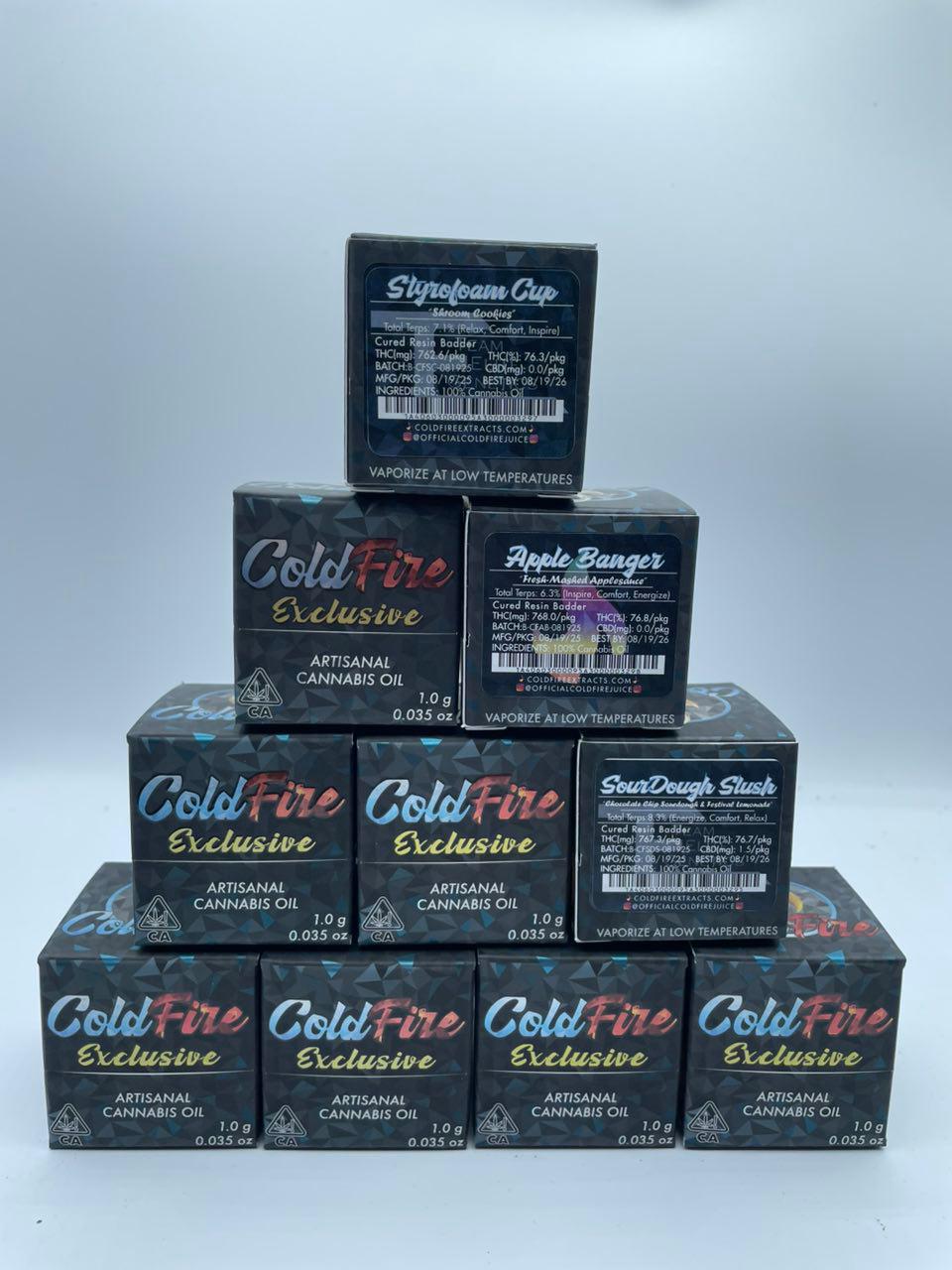 Buy Cold Fire Exclusive Cured Resin Badder Online - 1.0g