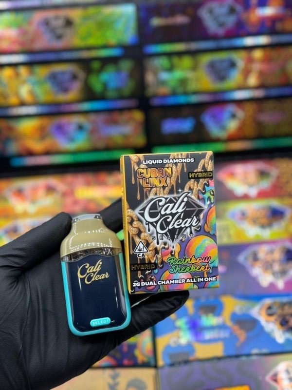 Cali Clear Dual Chamber 2G Disposable - Hottest Brand Near You