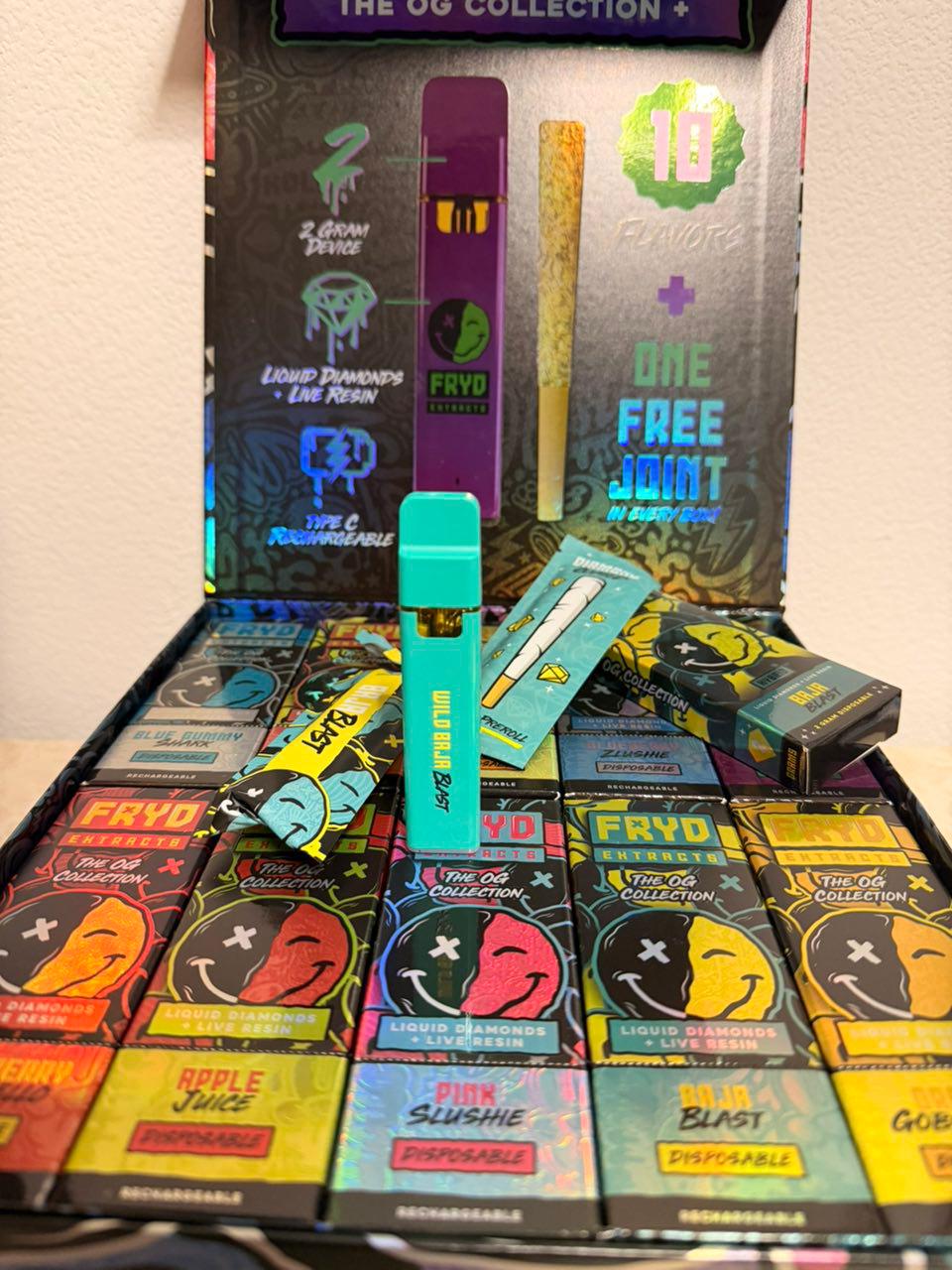 BEST OG FRYD DISPOSABLE WITH PRE ROLL FOR SALE - 2G